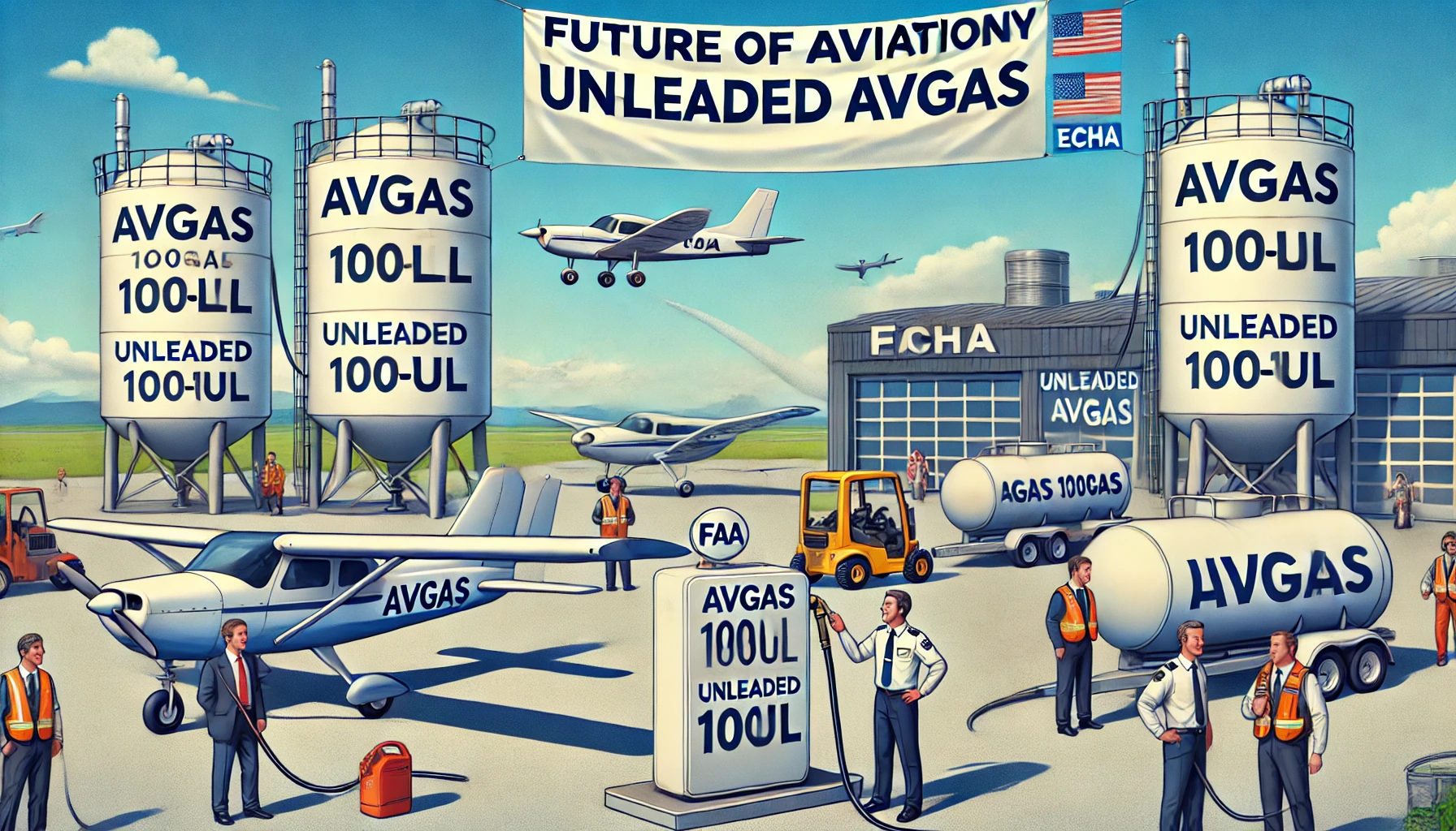 PILOT-HUB - Zukunft des bleifreien Avgas: Ein umfassender Überblick