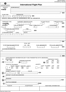 PILOT-HUB - Filing a flight plan correctly - A comprehensive guide
